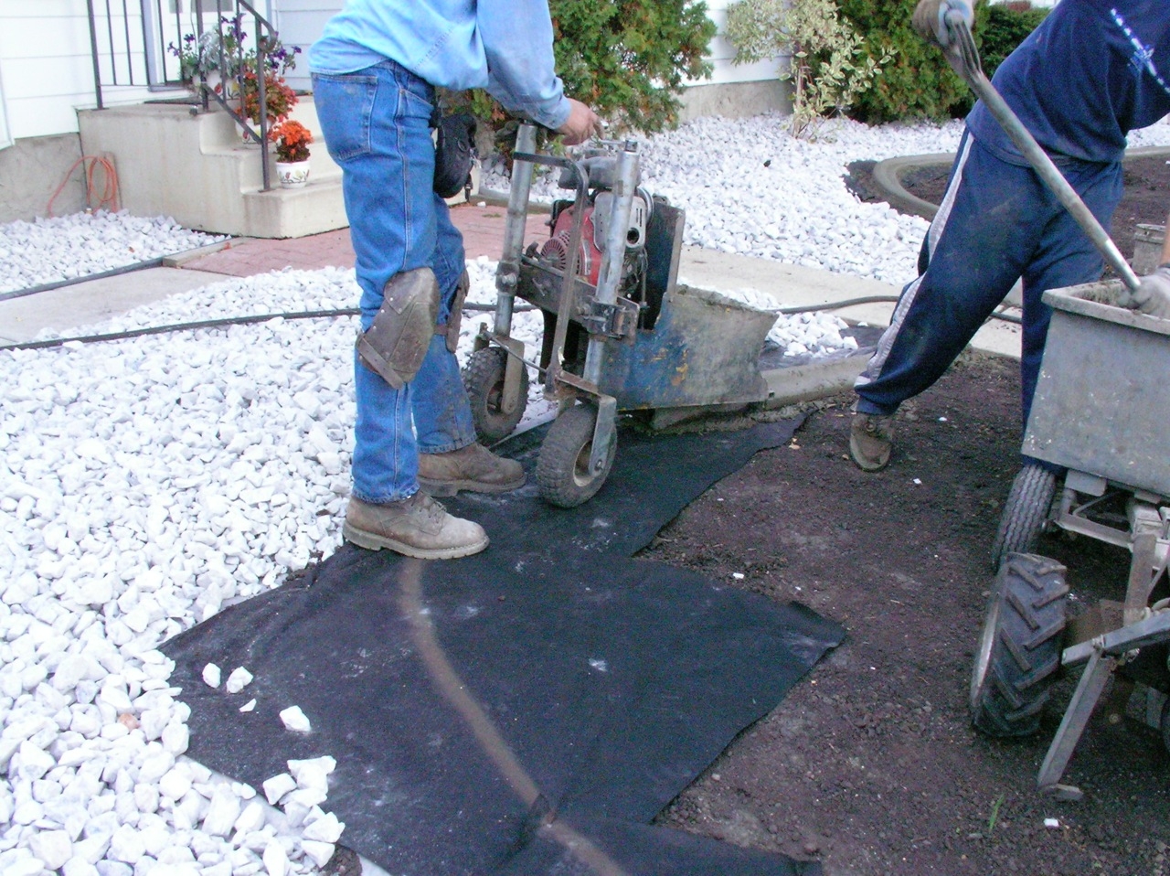 Prep work – Best Curb and Curbify Inc.